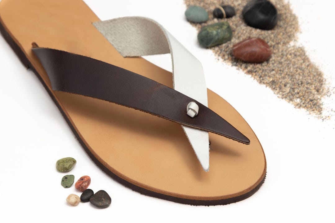Women's Thong Sandals | Top-grain Leather | Full-grain Leather Midsole ...