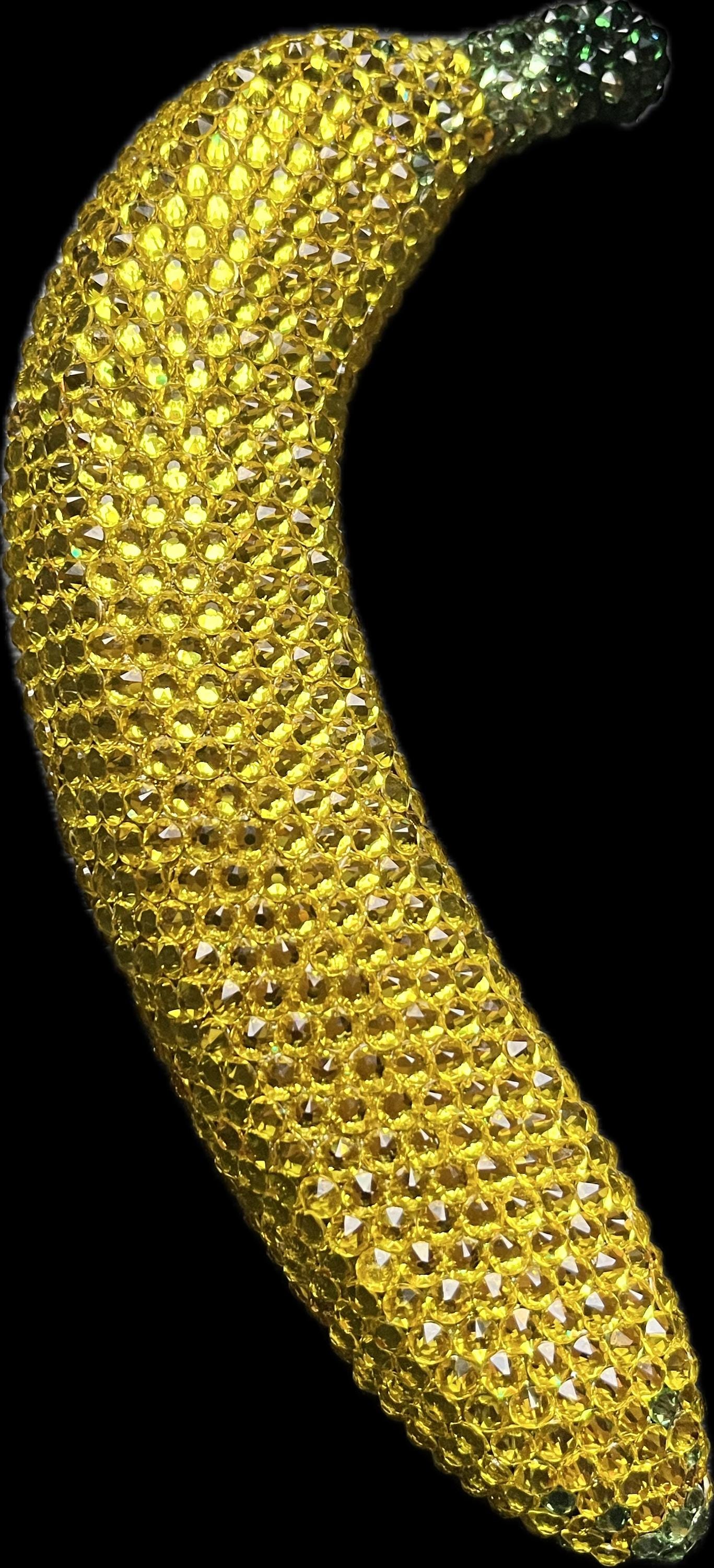 Crystal Rhinestone Banana - Etsy