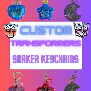 Custom Transformers Shaker Keychains - Etsy