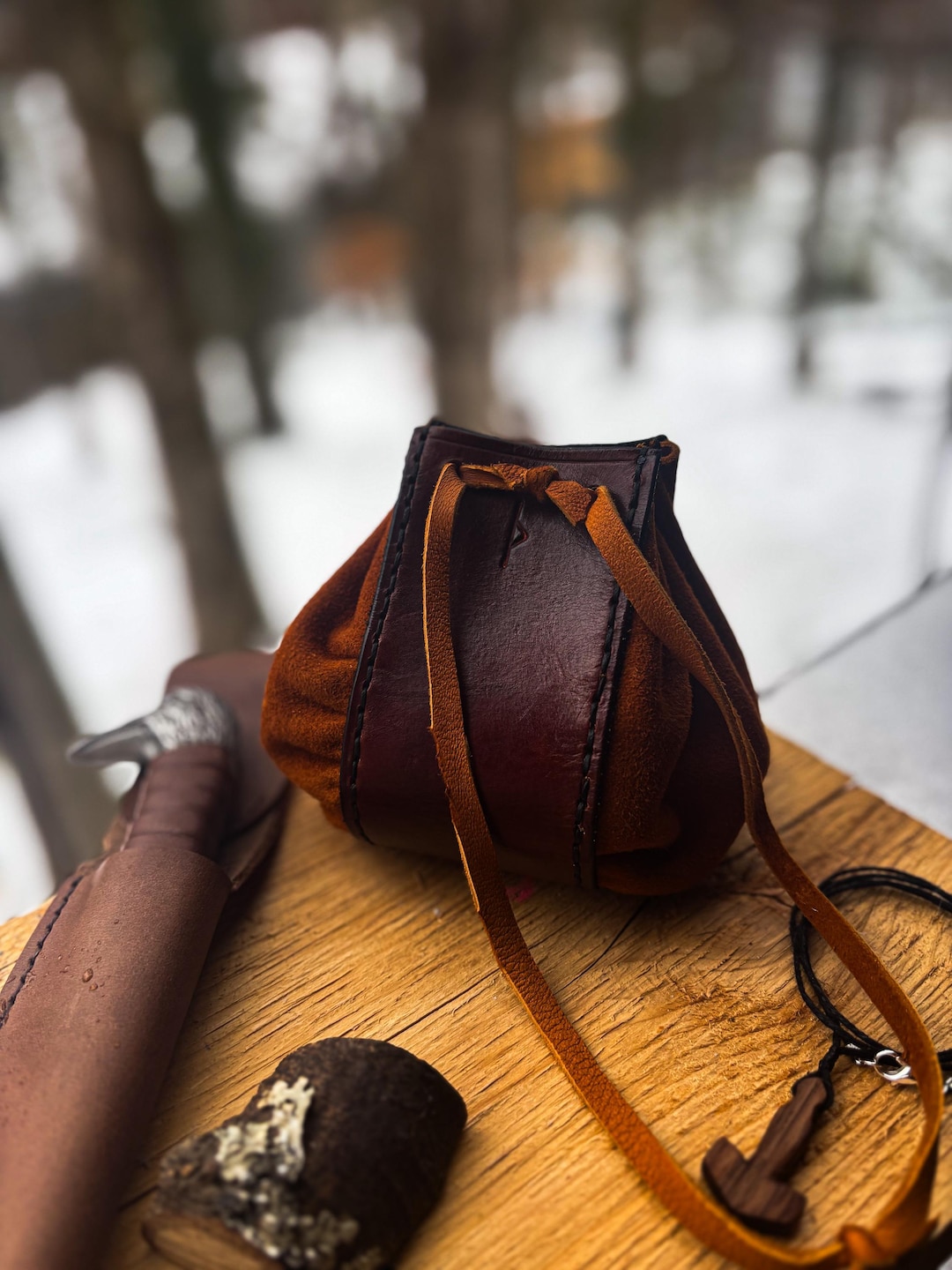 Leather Thor/viking Pouch - Etsy