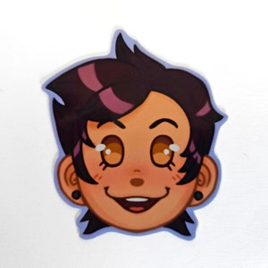 Owl House Luz and Amity Chibi Vinyl Stickers - Etsy