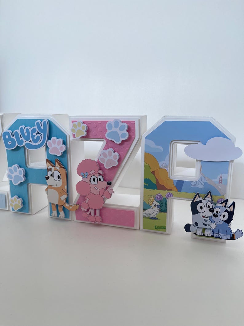 Bluey Birthday Party / Birthday Decorations - Etsy
