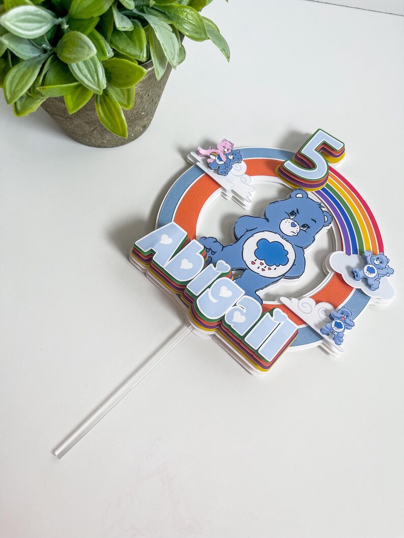Care Bears Cake Topper - Etsy