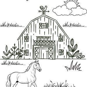 Alphabet Animal Adventure Printable Coloring Pages - Etsy