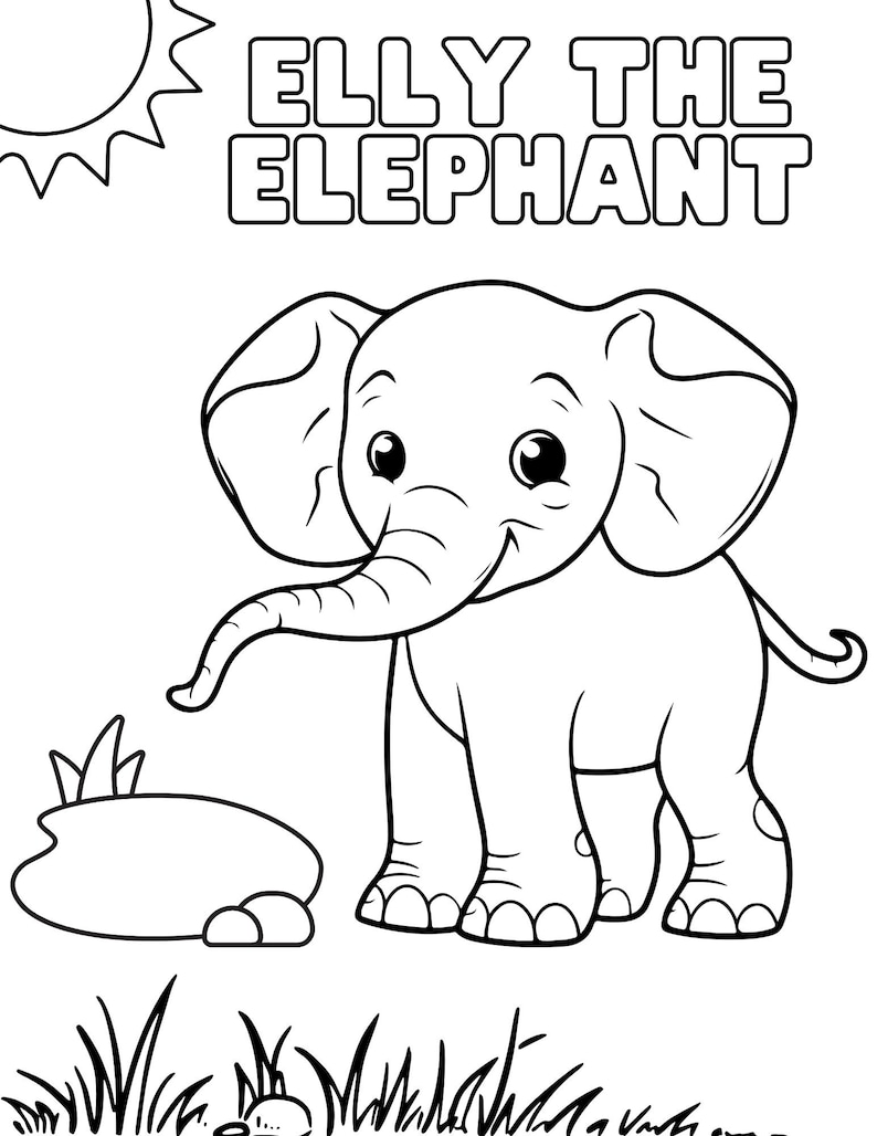 Alphabet Animal Adventure Printable Coloring Pages - Etsy