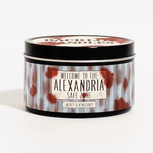 Alexandria Safe Zone Candle - TV Inspired Candle - TWD Inspired - Pop ...