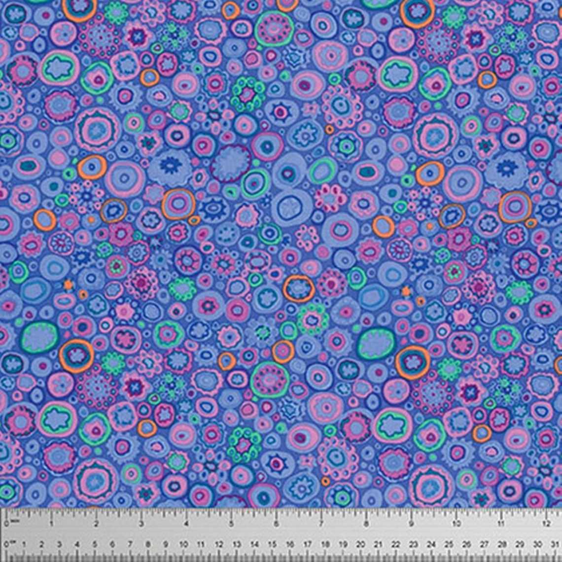 Kaffe Fassett Paperweight Blue Fabric GP20 Cotton Quilting - Etsy