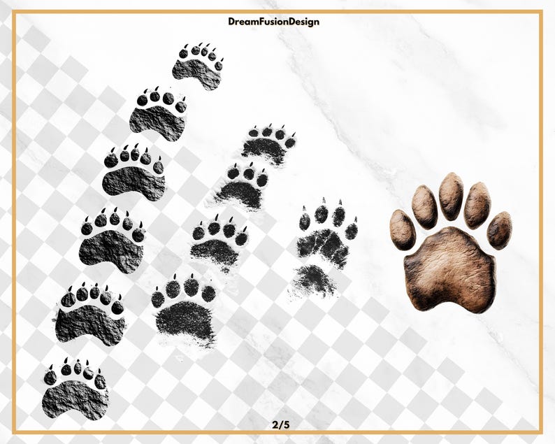 Bear Paw Print Clipart, Bear Paw Print Png, Bear Paw Print Jpg ...