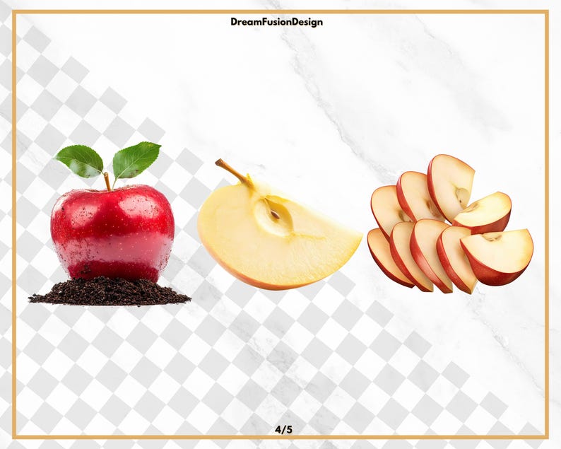 Apple Clipart, Apple PNG, Apple JPG, Fruit Clipart, Food Clipart, Fresh ...