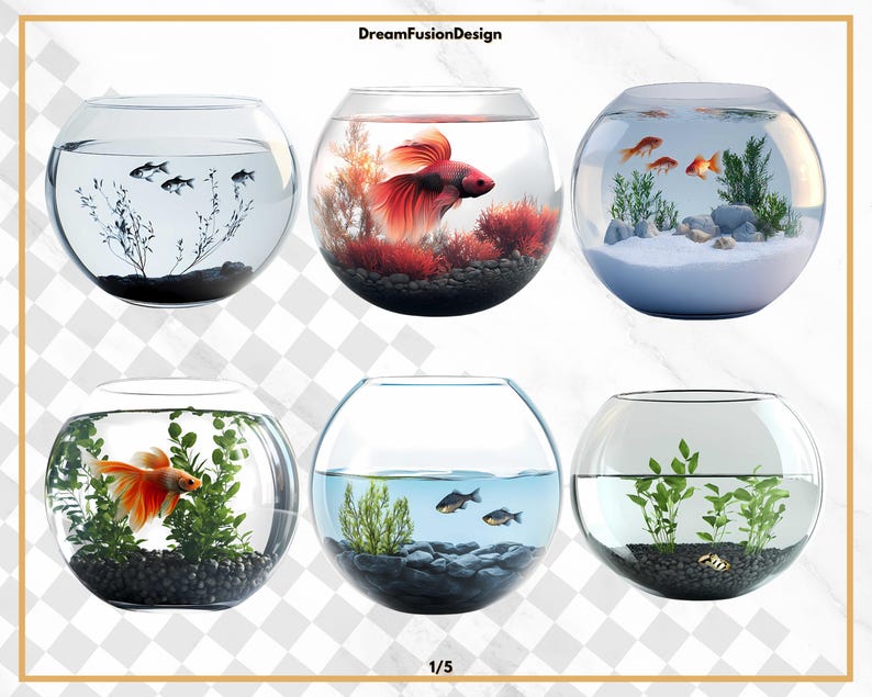 Fish Bowl Clipart, Fish Bowl PNG, Fish Bowl JPG, Aquarium Clipart ...