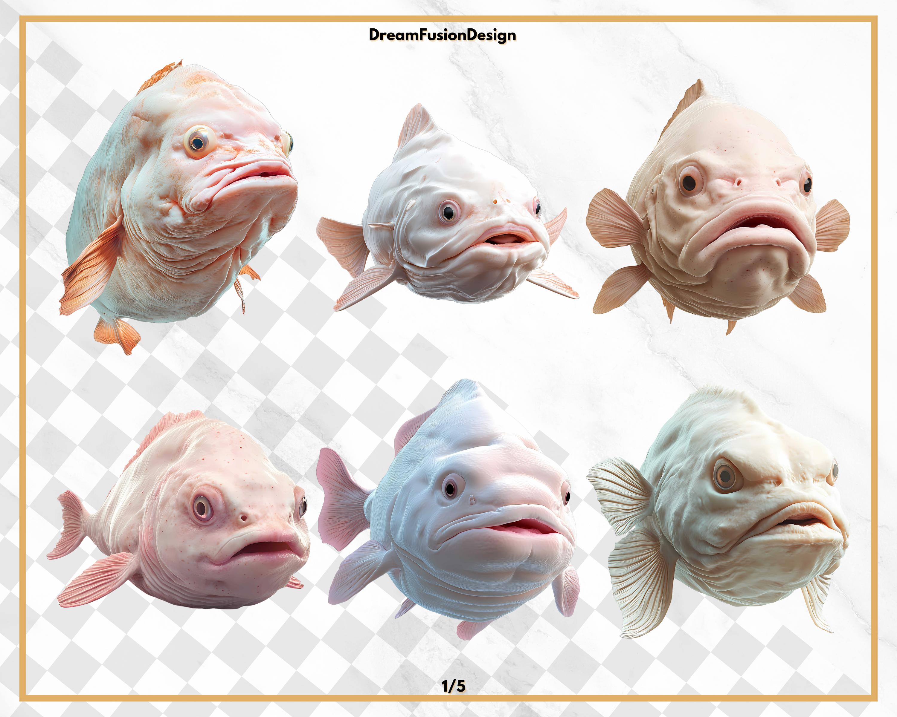 Blobfish Clipart, Blobfish PNG, Blobfish JPG, Fish Clipart, Fish Png ...