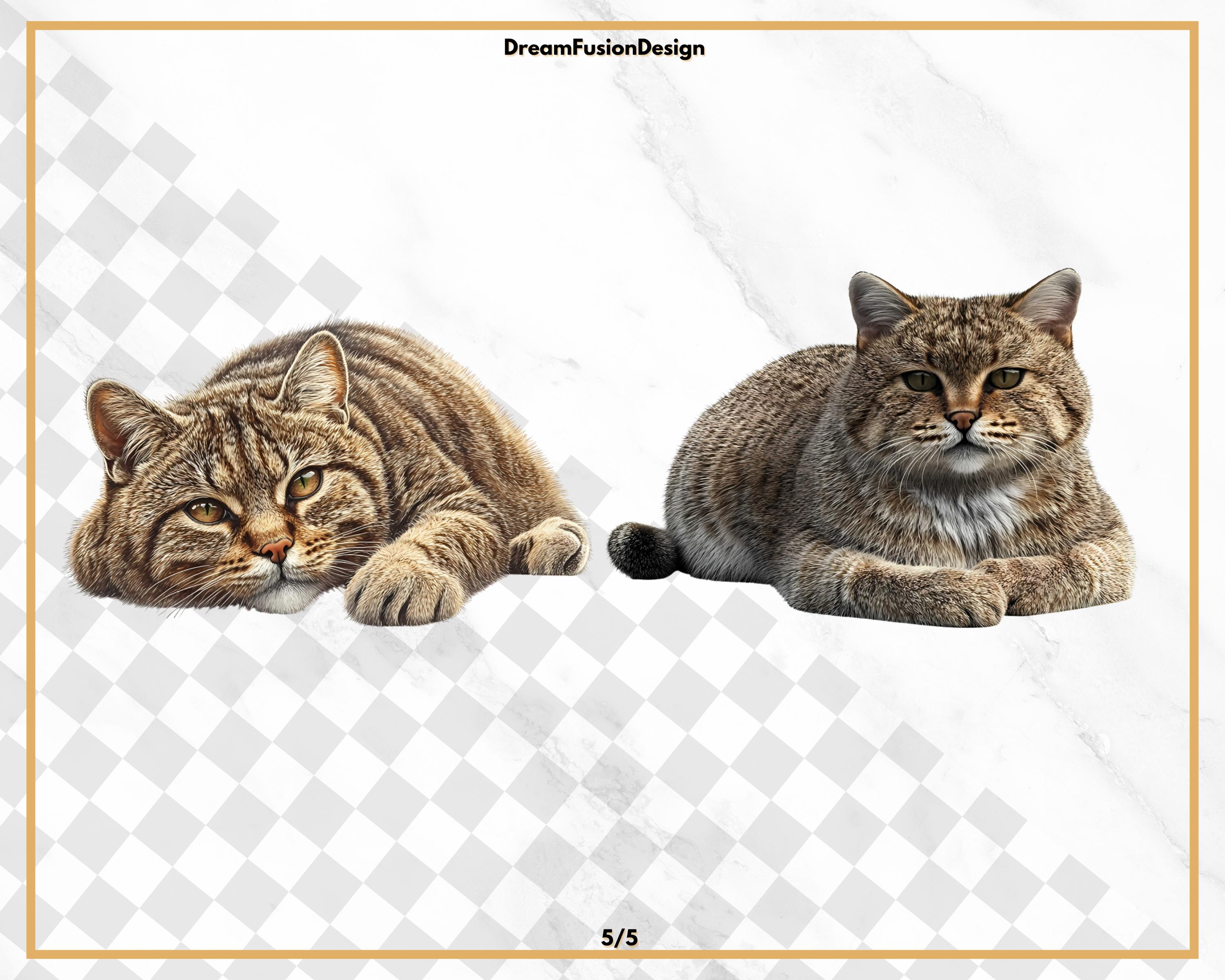 Cat Clipart, Cute Cat Illustrations, Cat PNG, Pet Graphics, Animal Art ...