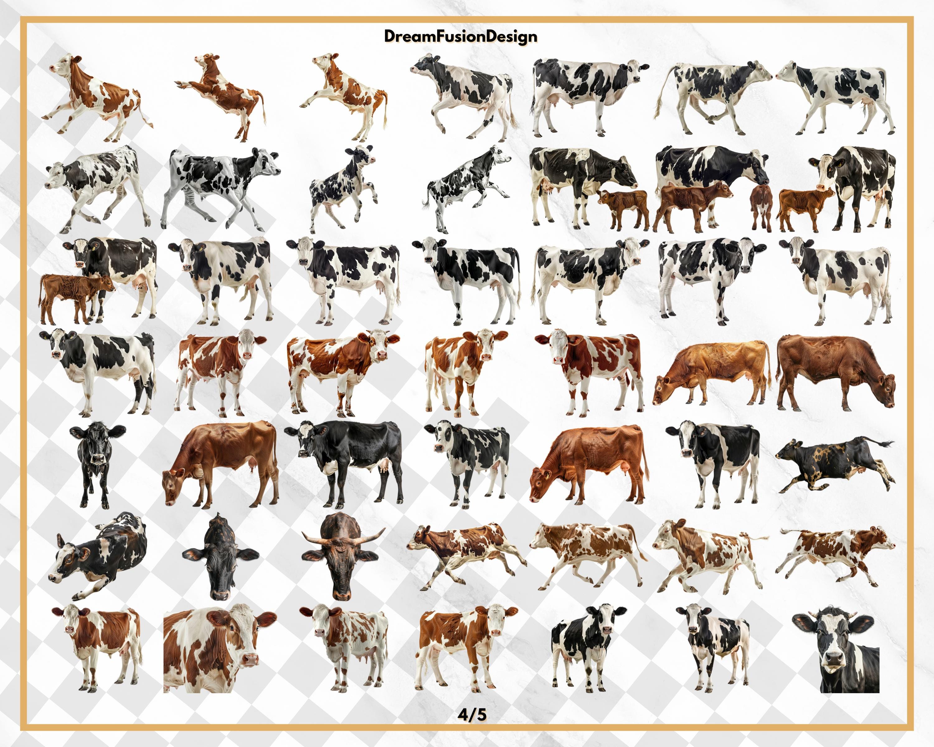 Cow Clipart, Cow Png, Cow JPG, Cattle Clipart, Cattle Png, Farm Animal ...