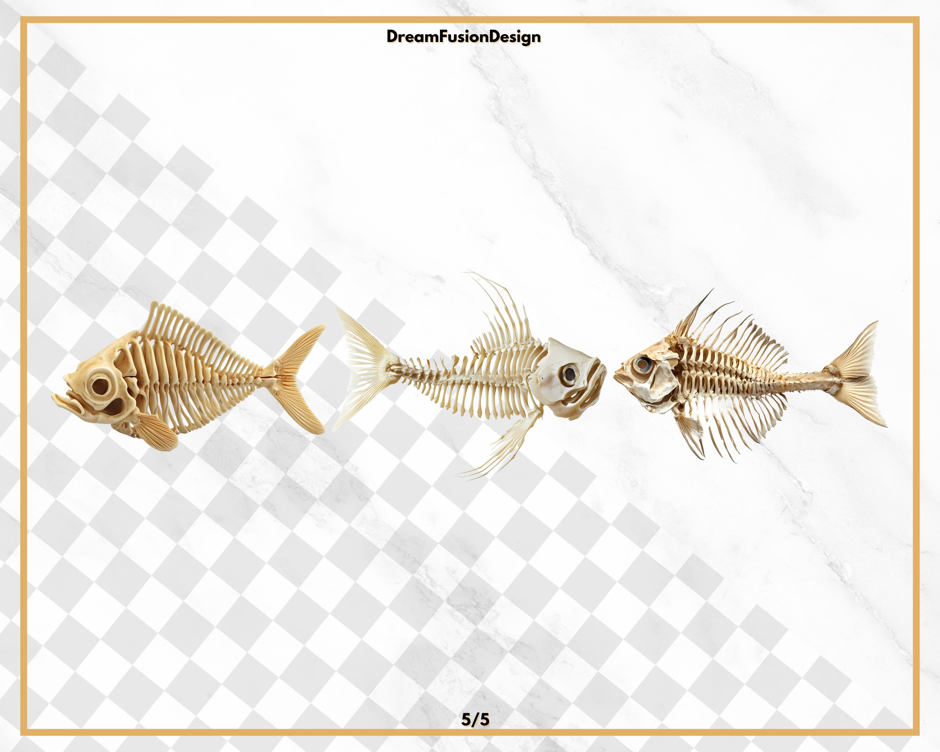 Fish Skeleton Clipart, Fish Skeleton PNG, Fish Skeleton JPG, Skeleton ...
