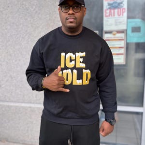 ICE Cold Alpha Phi Alpha Sweatshirt Varsity Style Trendy Greek Apparel ...