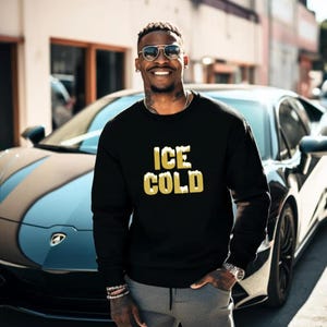 ICE Cold Alpha Phi Alpha Sweatshirt Varsity Style Trendy Greek Apparel ...