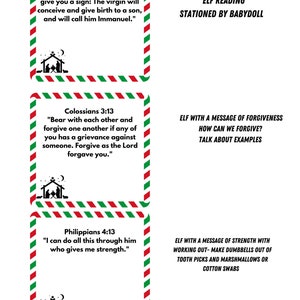 Christian Elf Set up and Bible Verse Guide | Christmas Blessings ...