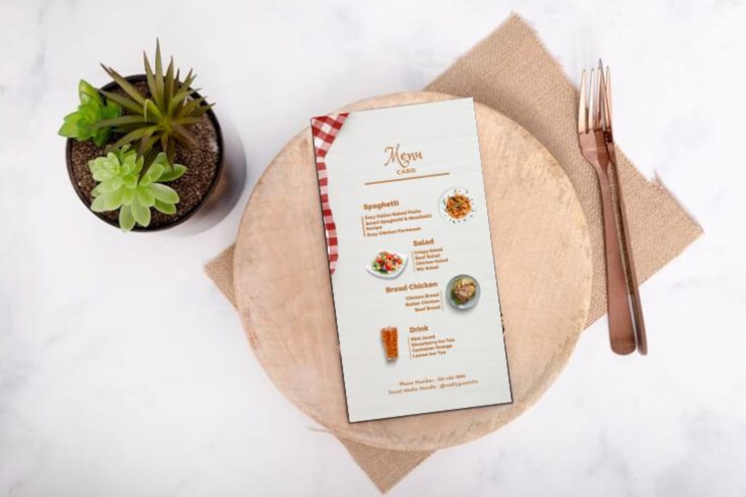 Rustic Restaurant Style Menu Card | Customizable Menu Design ...