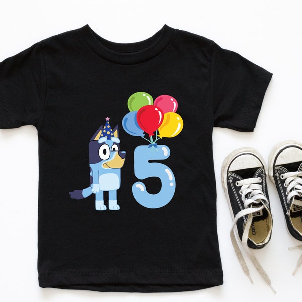 Bluey 3rd Birthday Shirts Girl - Etsy