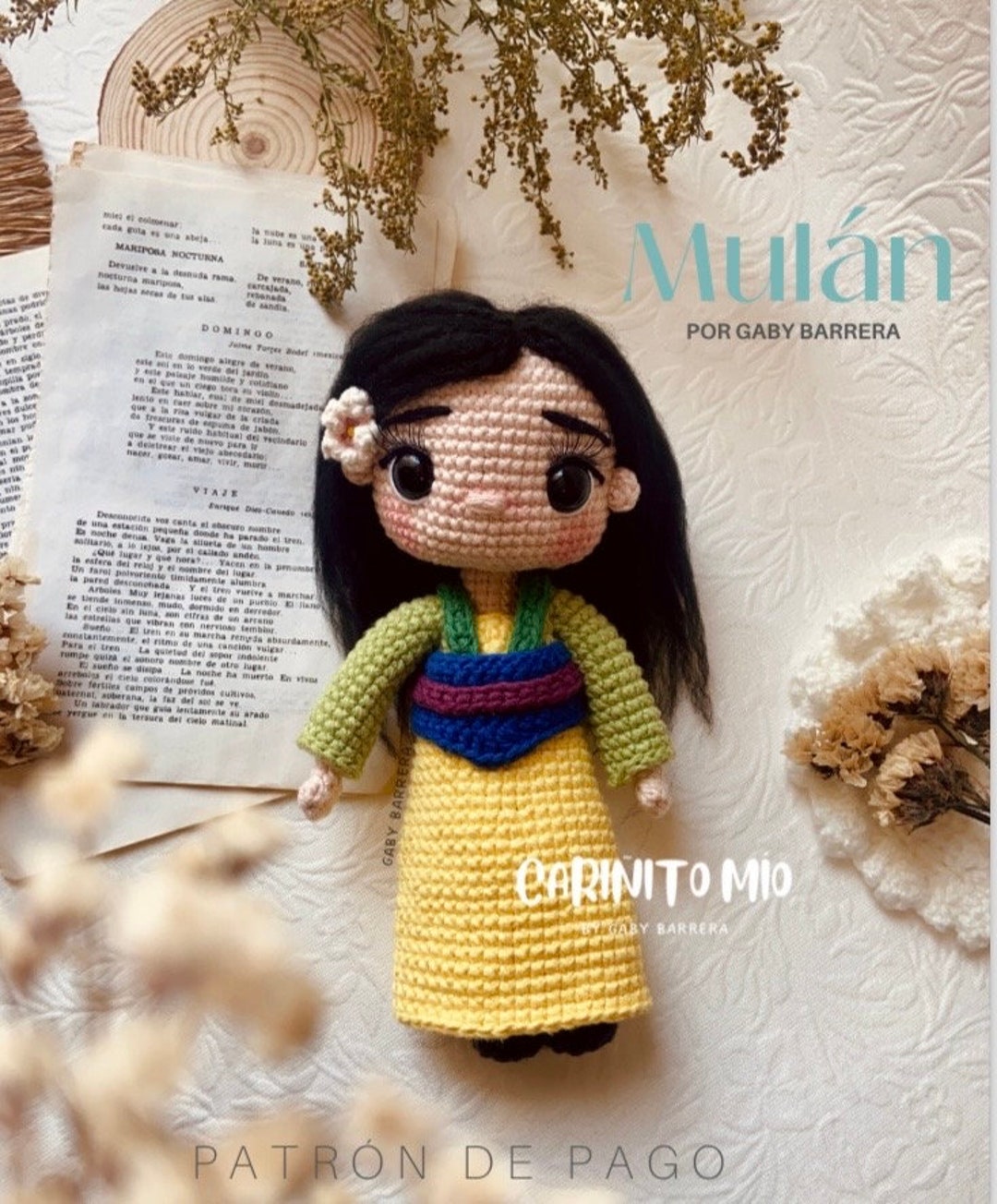 Mulan Pattern PDF - Etsy