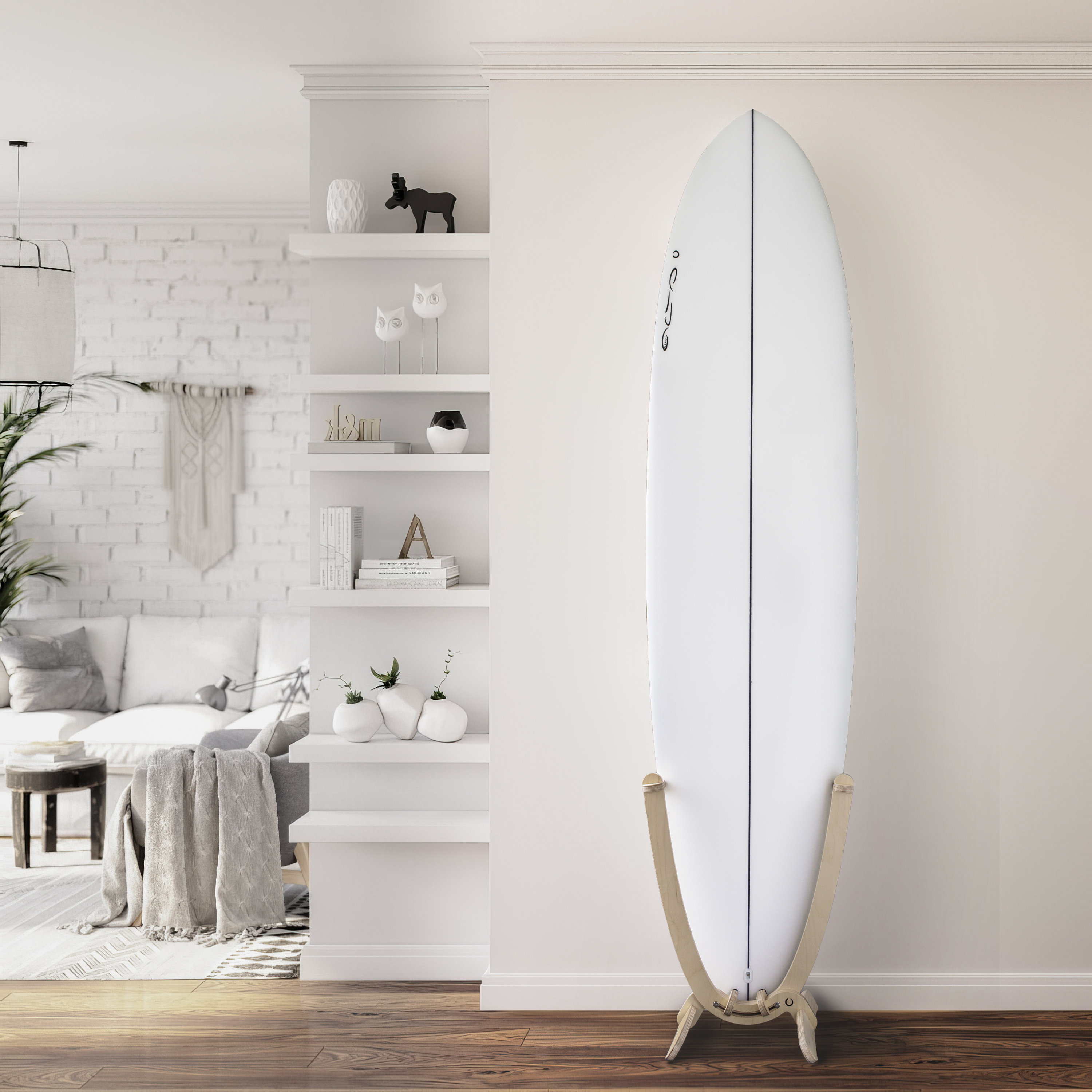 Wooden Surfboard Stand / Surfboard Rack. - Etsy