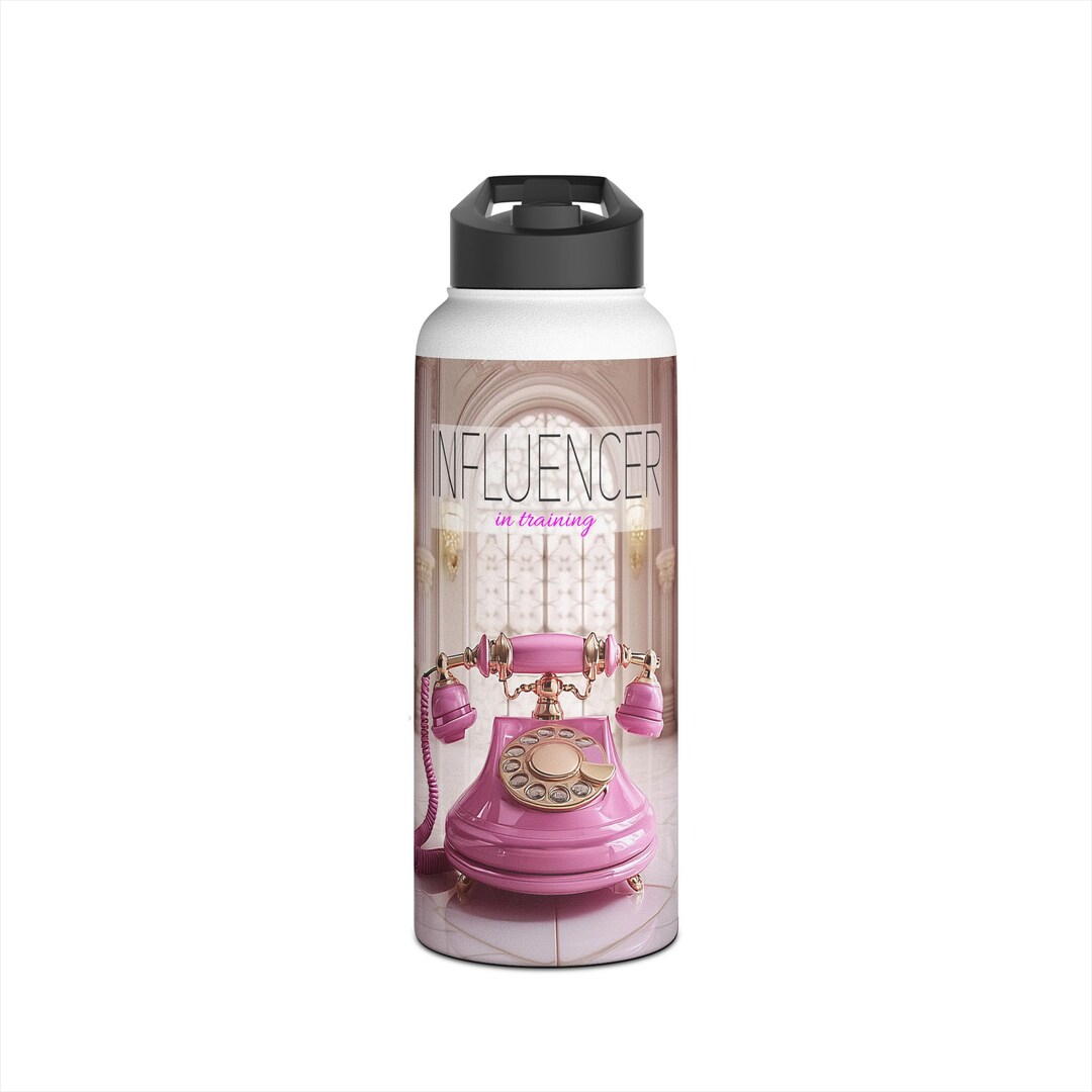 INFLUENCER IN TRAINING Custom Water Bottle Personalized Gift for Women ...