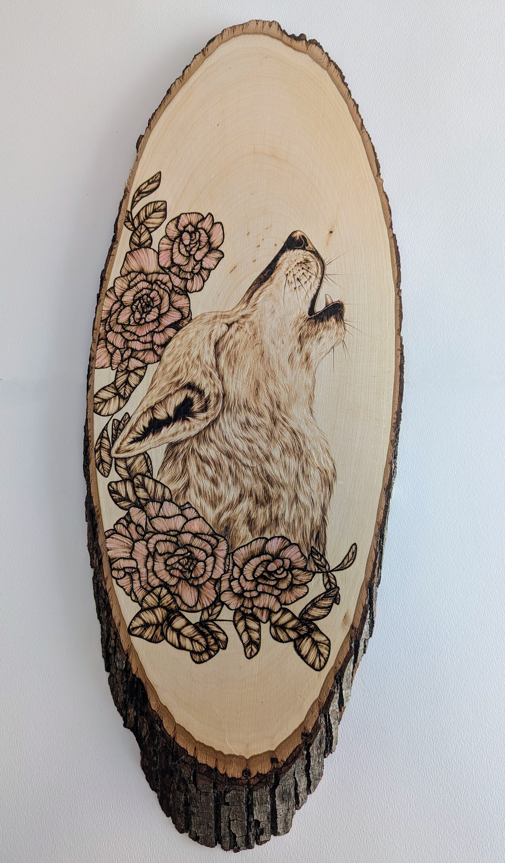 Wolf Wood Burning - Wood Burning - Pyrography - Etsy