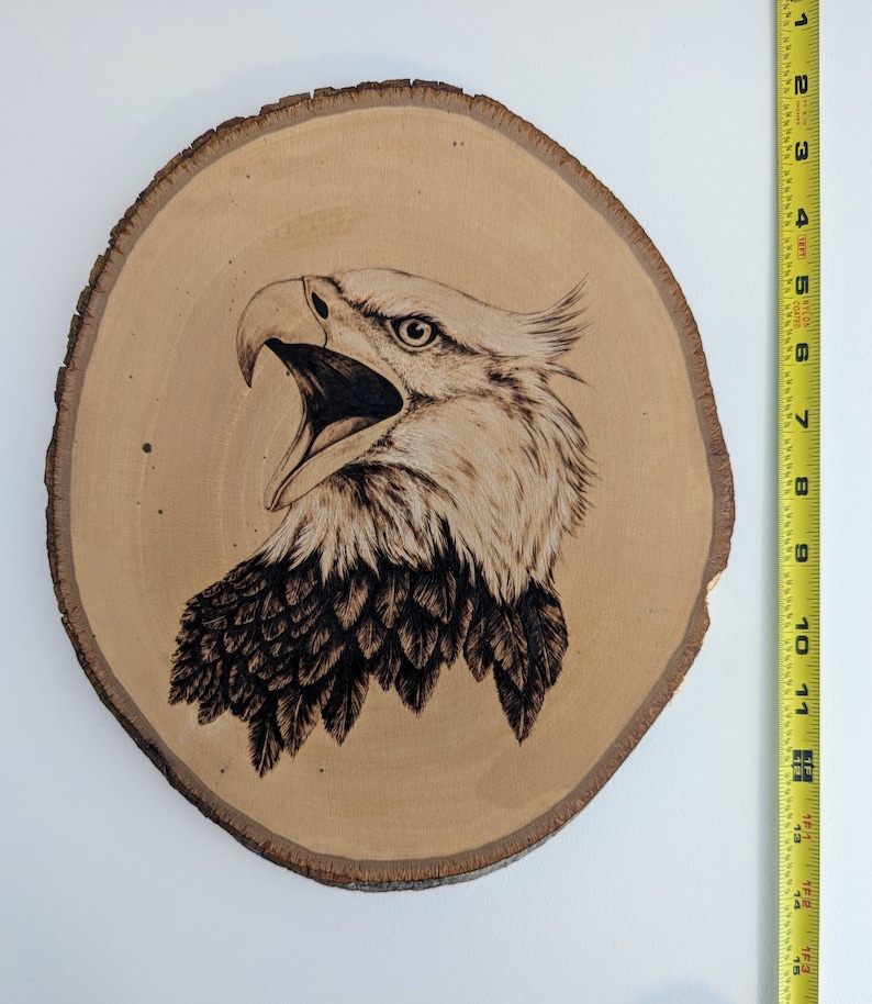 Eagle Wood Burning - Wood Burning - Pyrography - Etsy