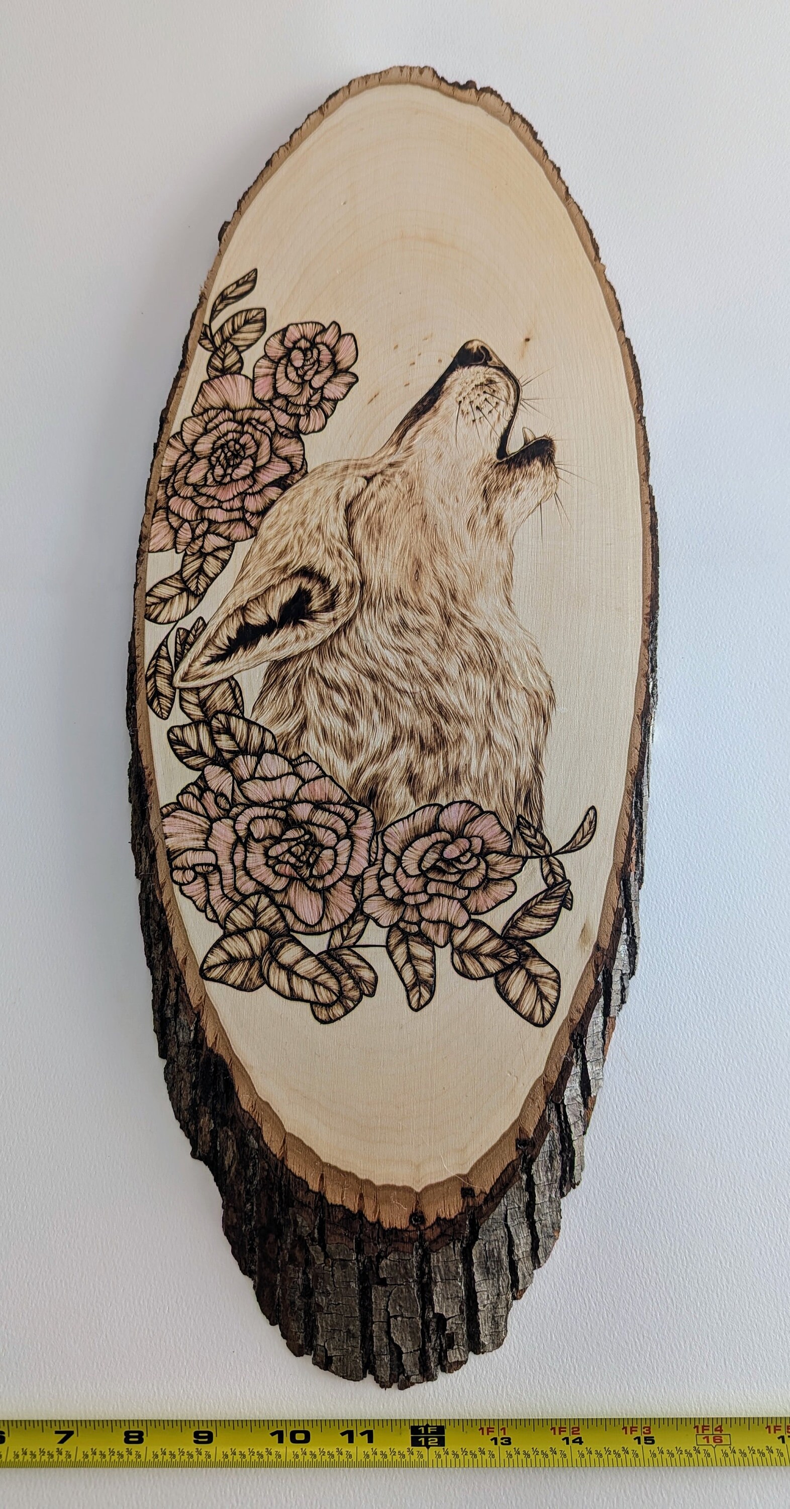 Wolf Wood Burning - Wood Burning - Pyrography - Etsy