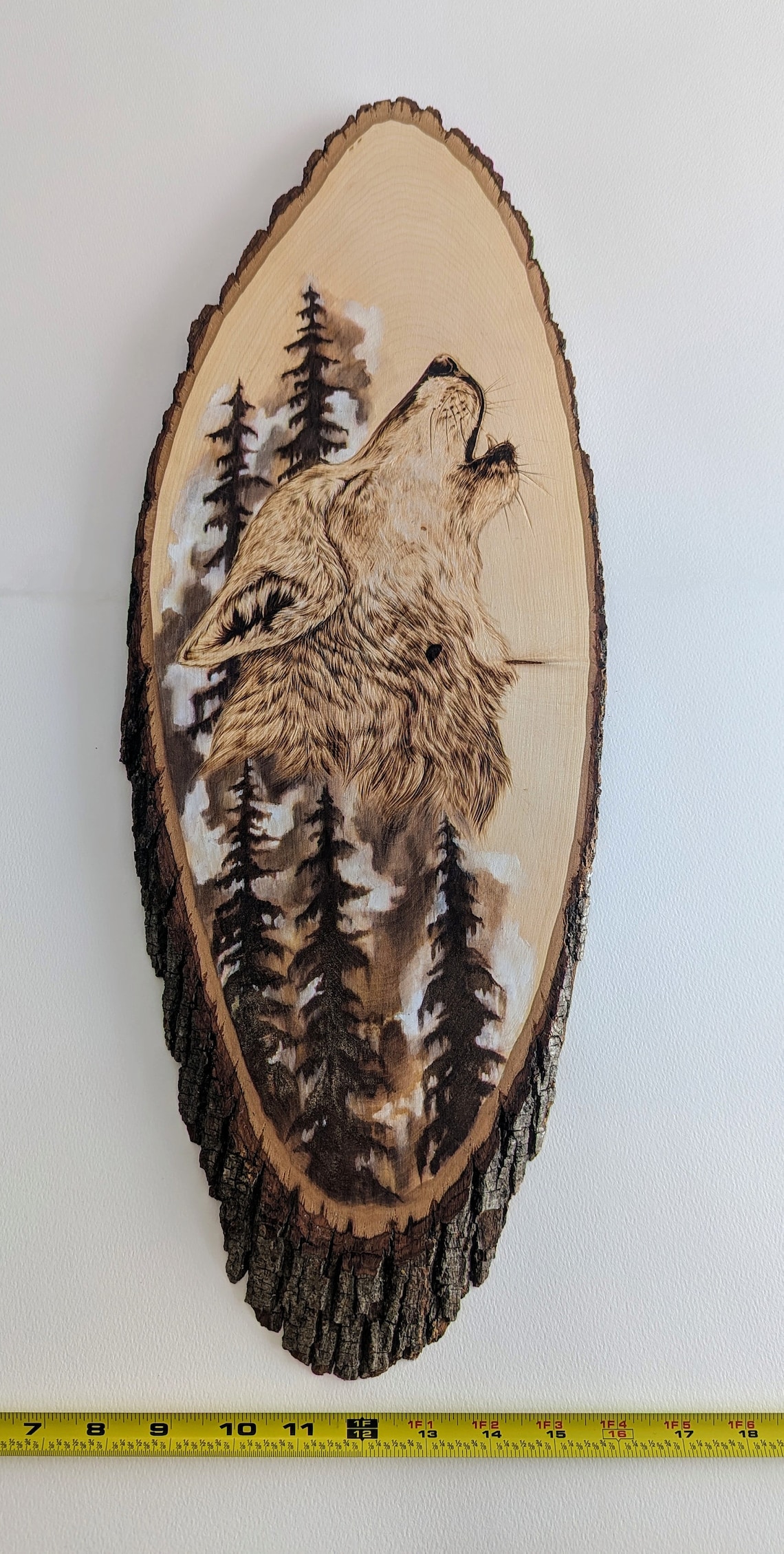 Wolf Wood Burning - Wood Burning - Pyrography - Etsy