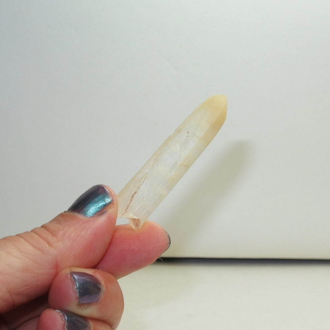 Pseudo Tabby - Soothing Lemon ACTINOLITE Quartz Crystal From Madagascar ...
