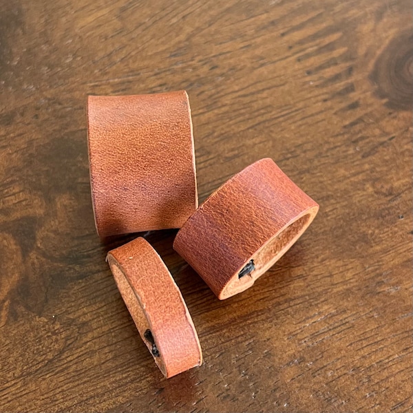 Leather Rings - Etsy