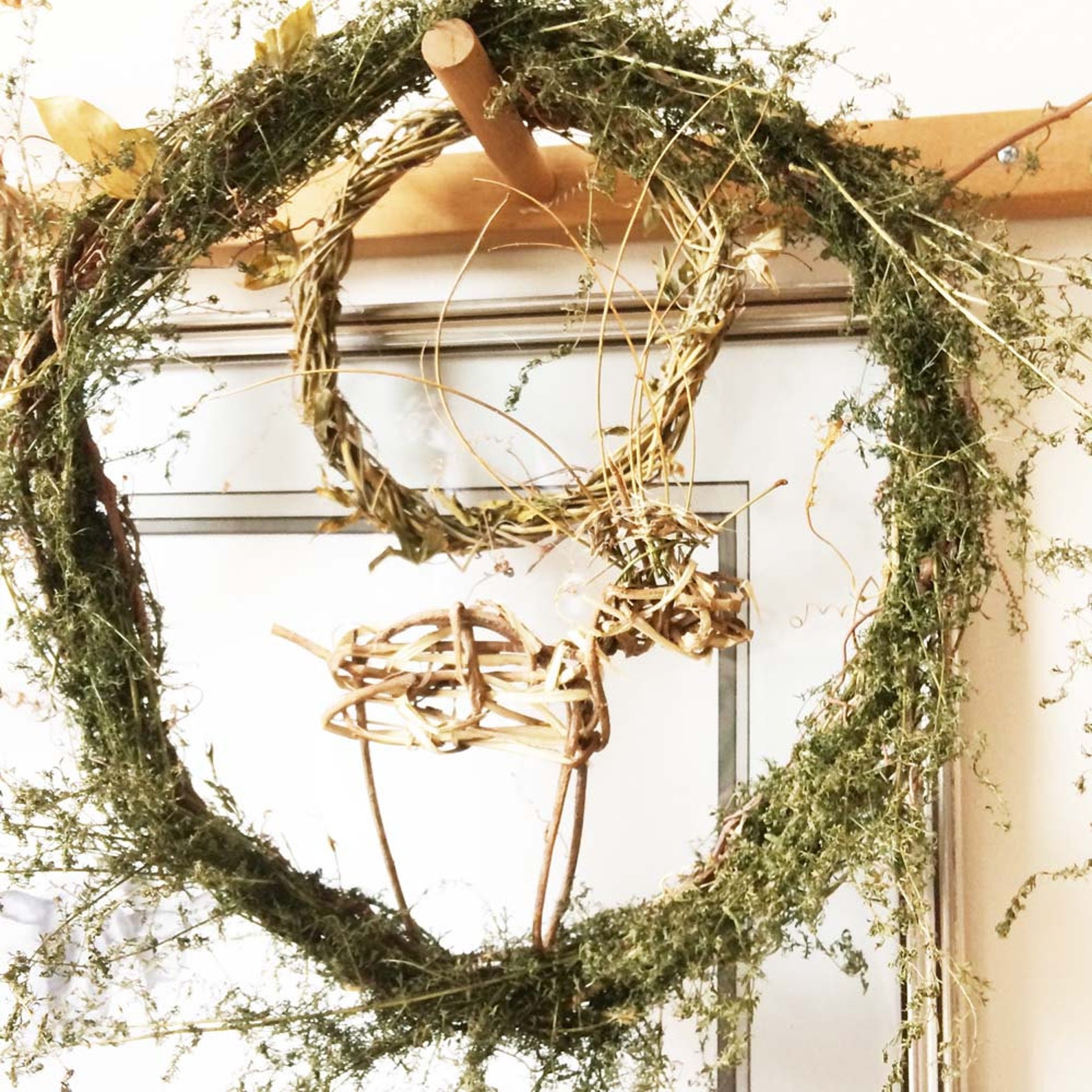 Set of 2 Larger Primitive Twig Figures, Hunting Magic, Prehistoric ...