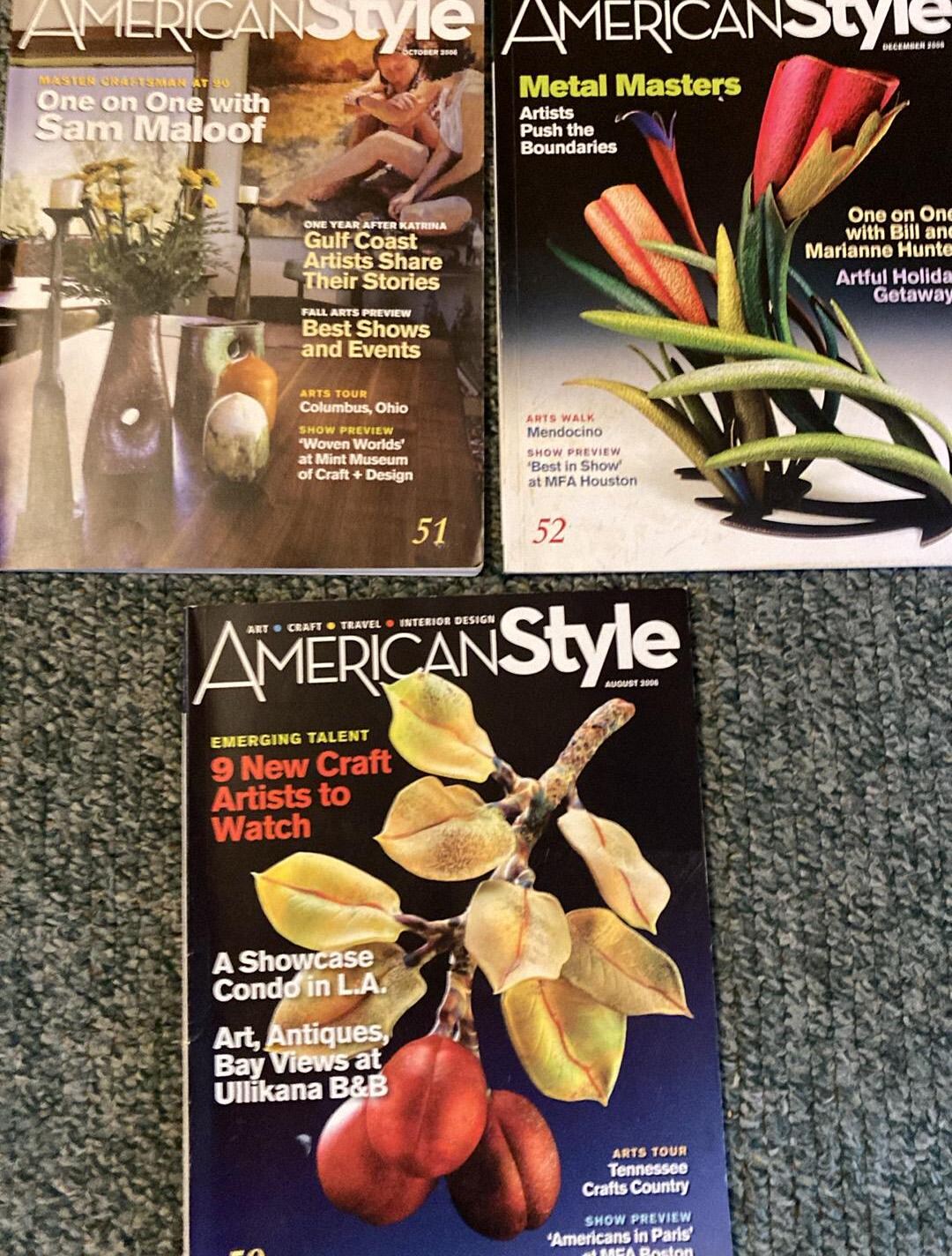 3 American Style Magazines, 2006 - Etsy