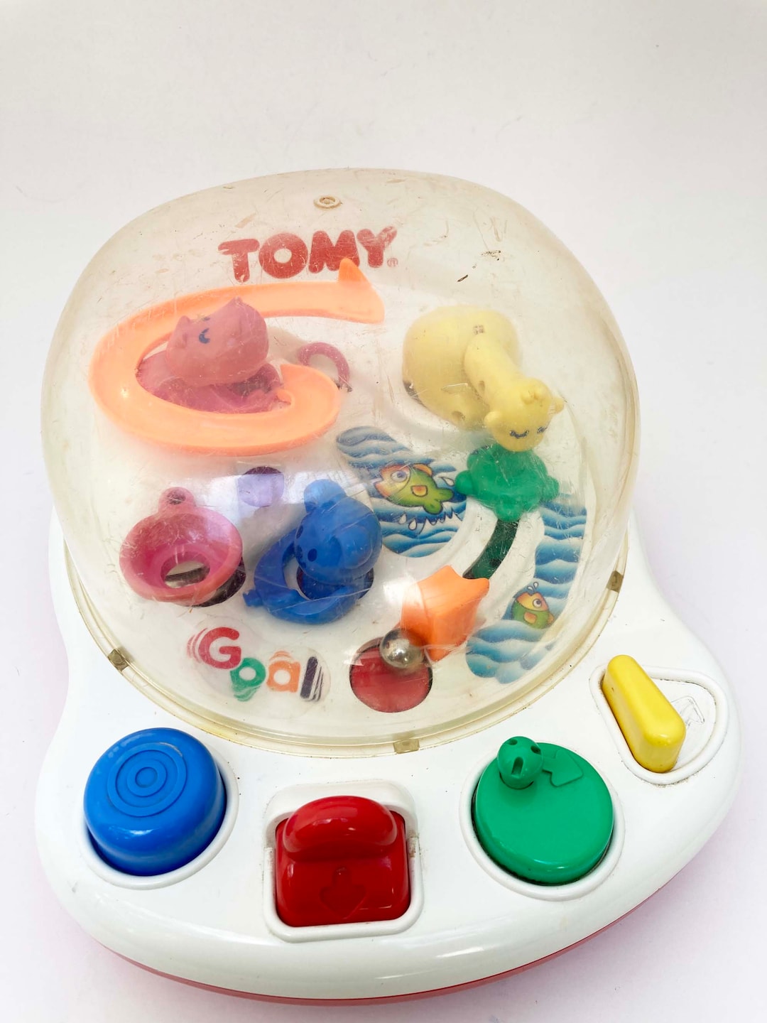 Vintage TOMY Toy Animal Ballpark Pinball Game 1993 - Etsy