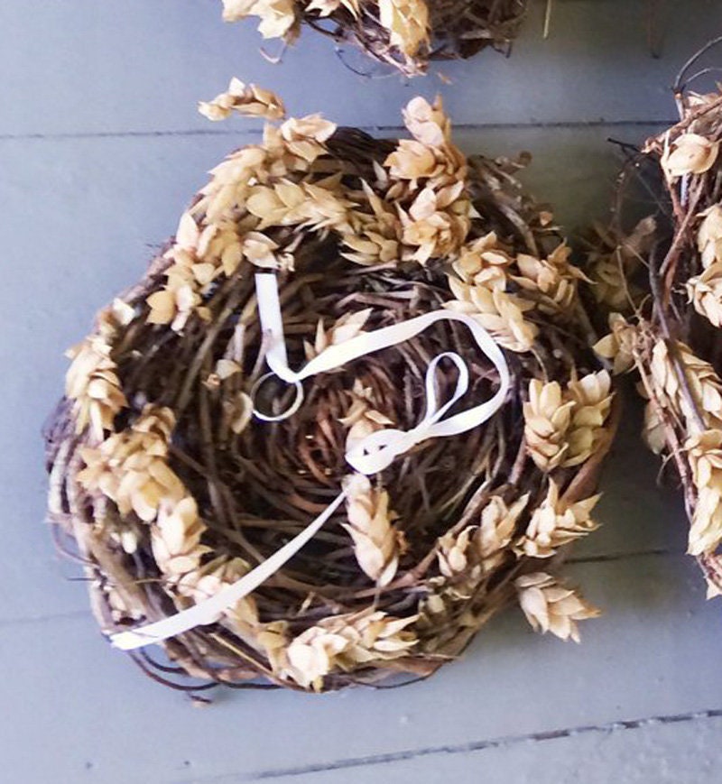 Hops Ring Bearer Beer Brewers Wedding Hops Hornbeam Eco - Etsy