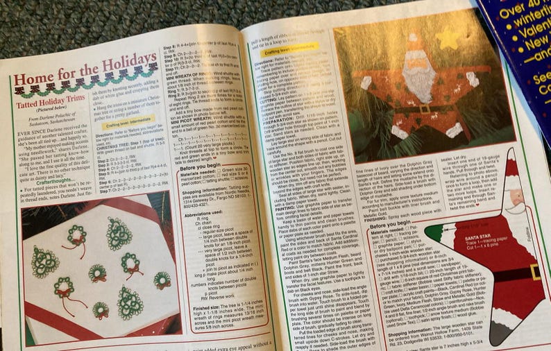 2 Crafting Traditions Magazines, Vintage 1998-1999 - Etsy
