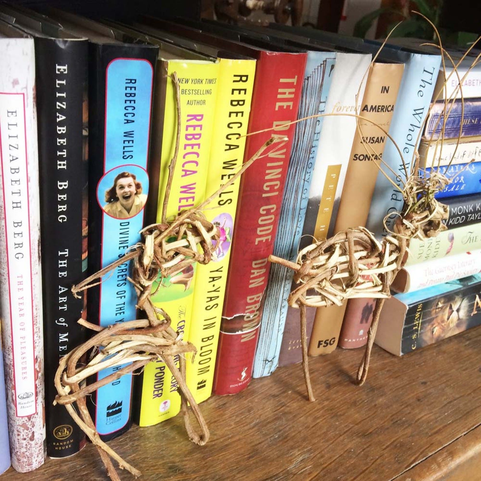 Set of 2 Larger Primitive Twig Figures Hunting Magic - Etsy