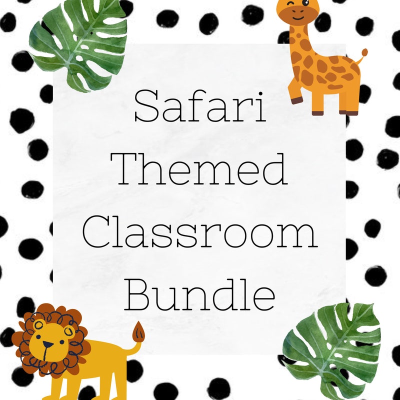Safari Theme - Etsy