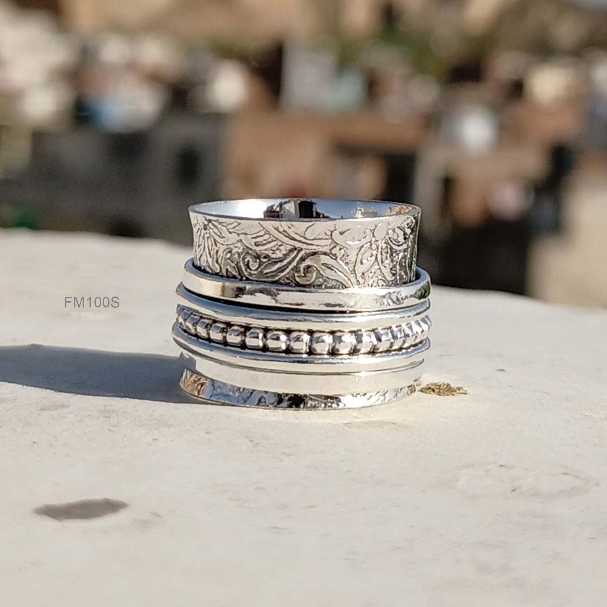 Most Popular Spinner Ring for Women, Handmade Spinner Ring, Statement ...