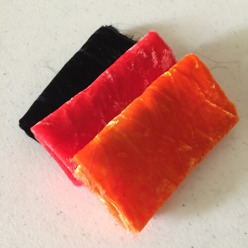 Hand Dyed Silk Velvet Color Wheel - Etsy