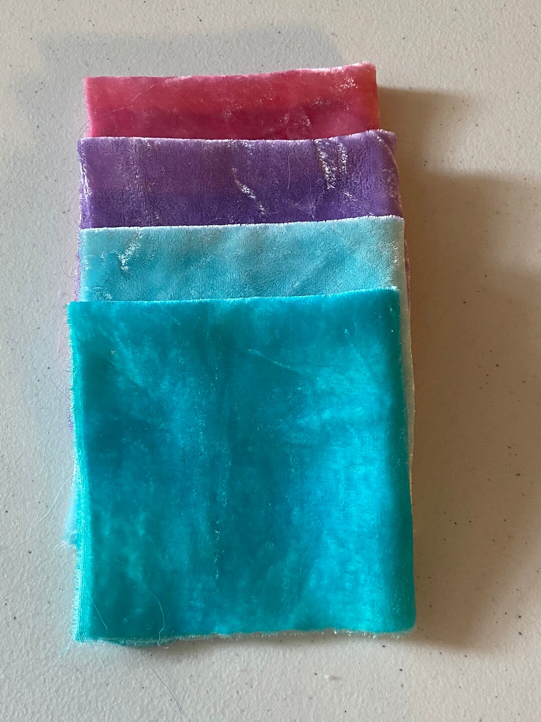 Silk Velvet Fabric, Hand Dyed Velvet - Etsy