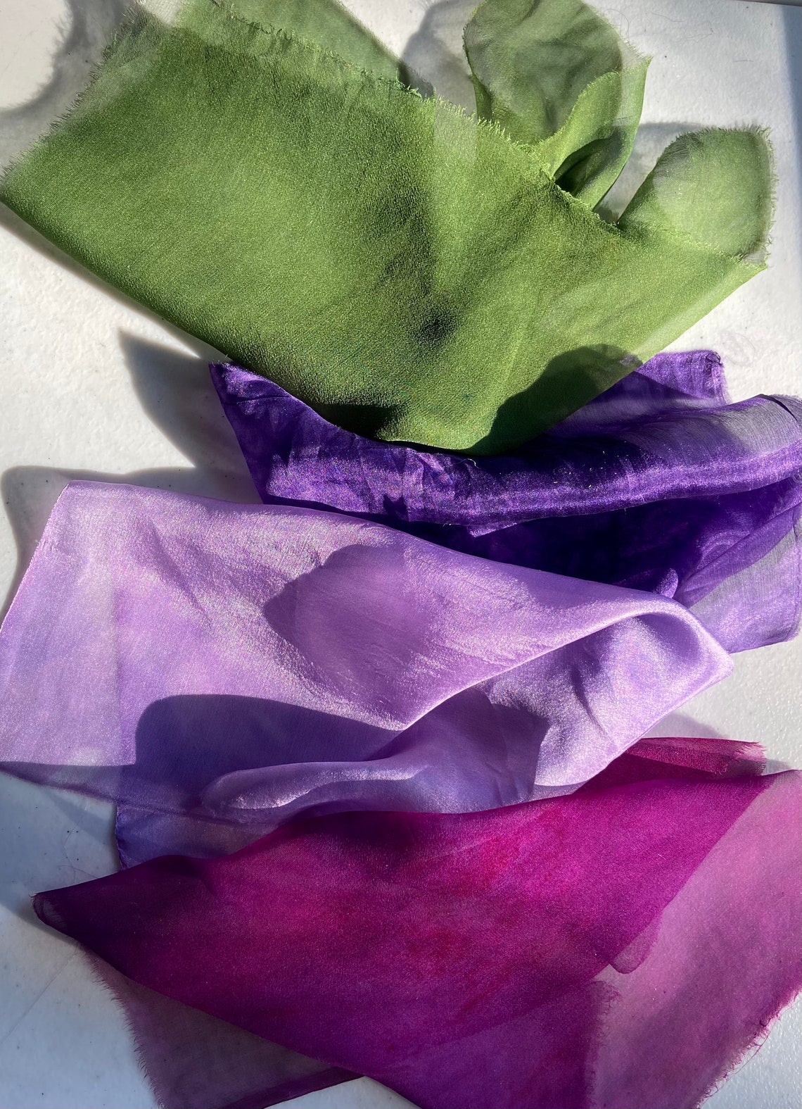 Silk Fabric Scraps, Silk Gauze - Etsy