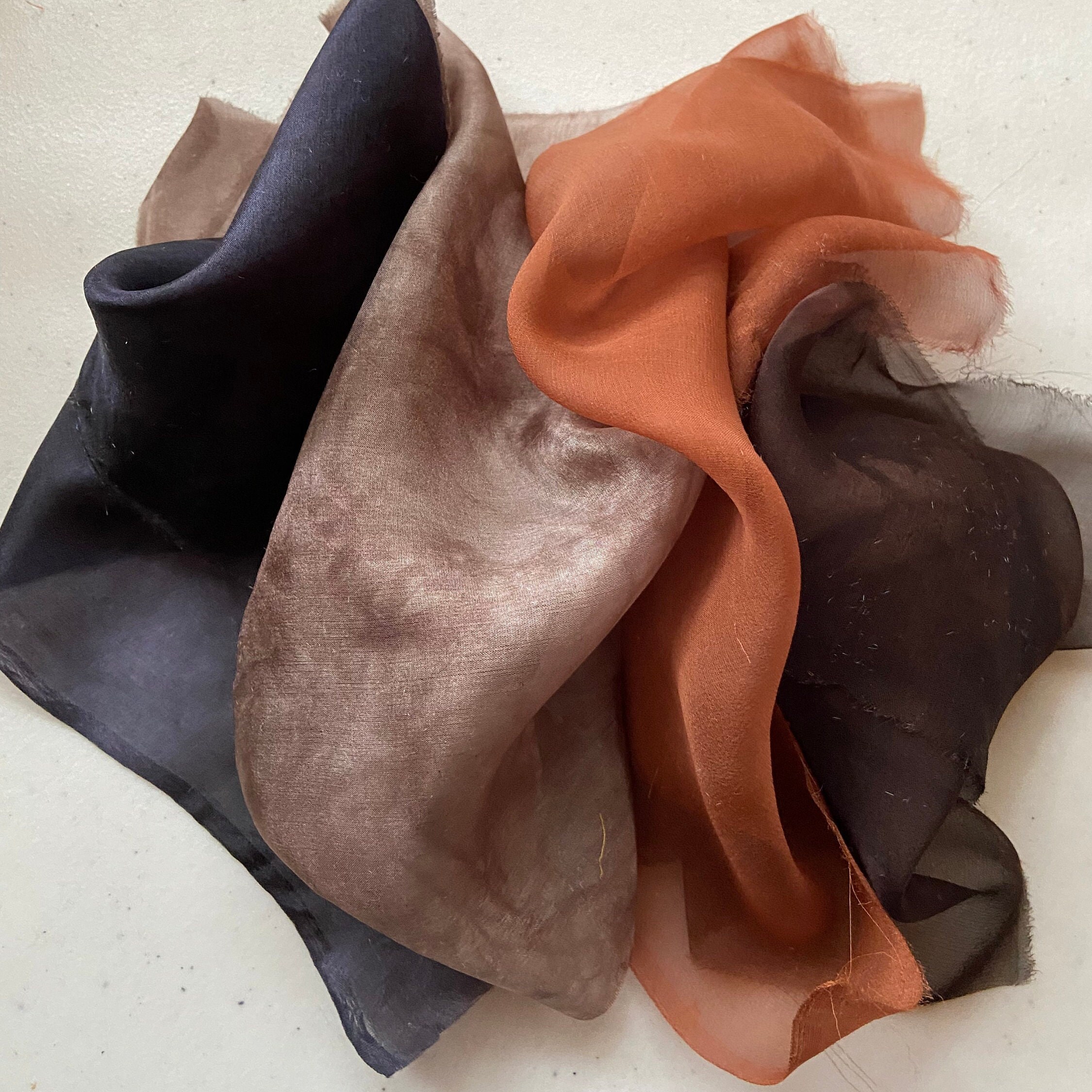 Silk Fabric Scraps Silk Gauze Nuno Felting - Etsy
