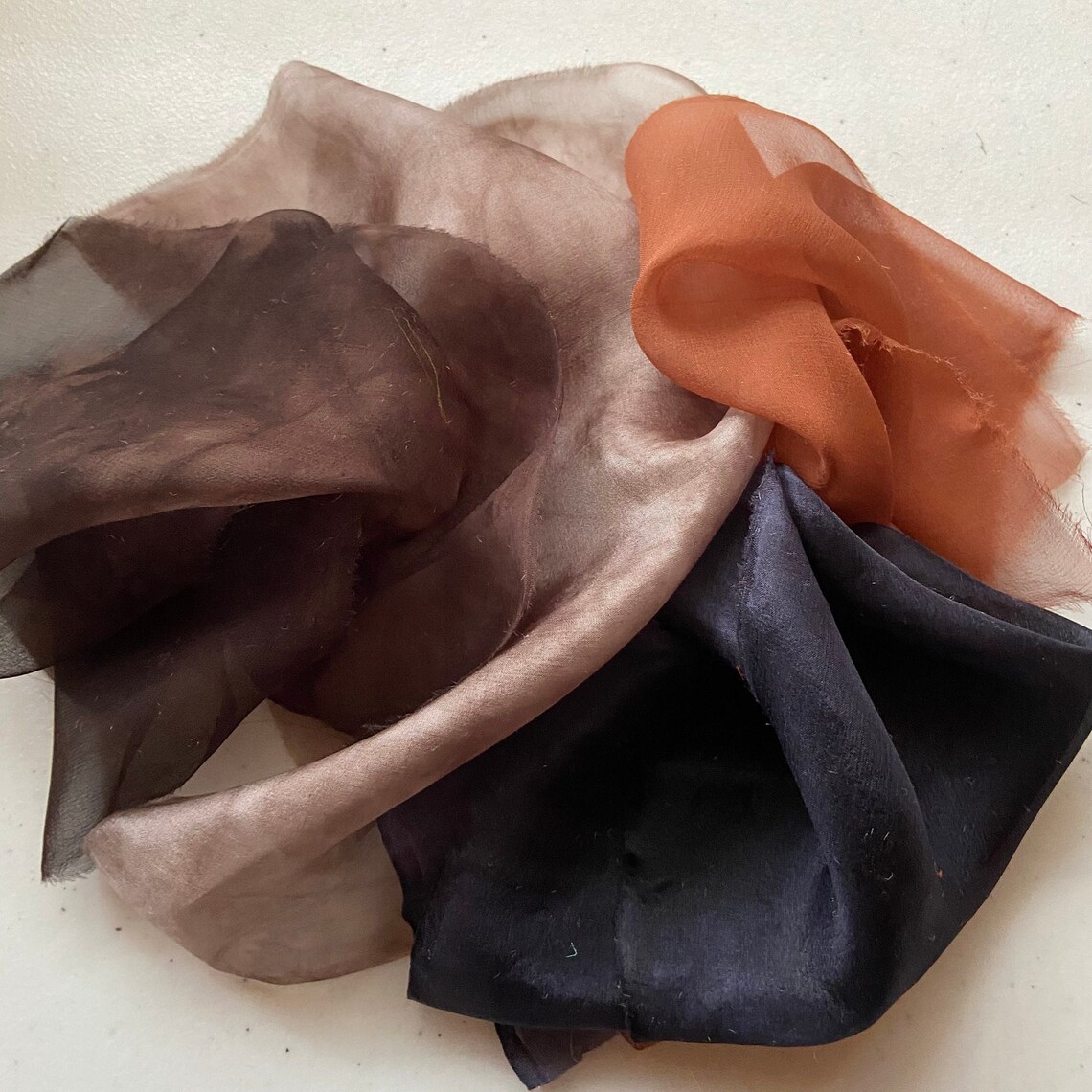 Silk Fabric Scraps Silk Gauze Nuno Felting - Etsy