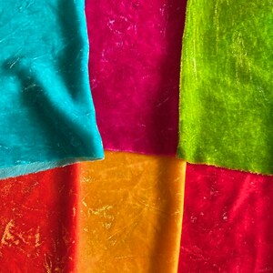 Silk Velvet Fabric, Hand Dyed Velvet - Etsy