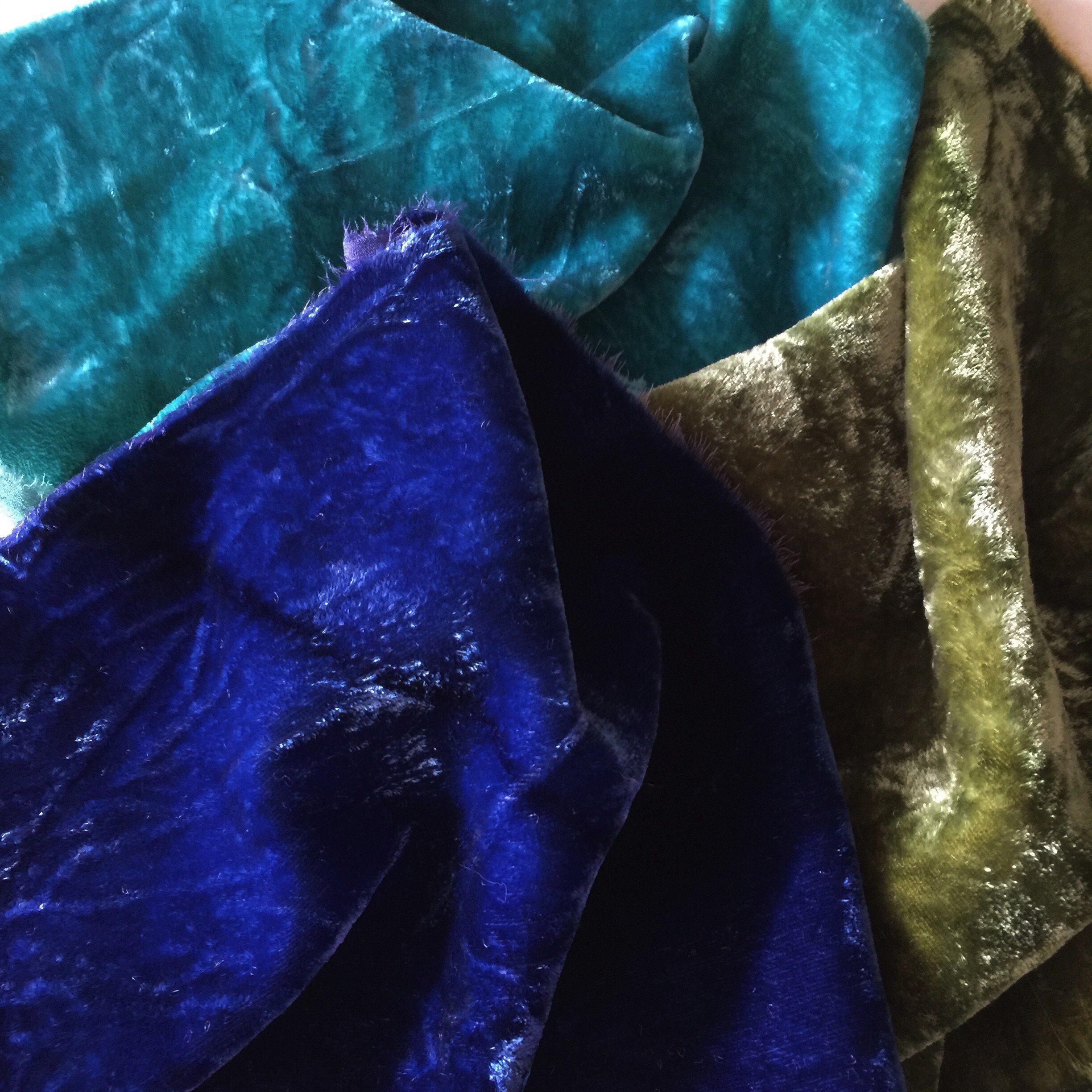Velvet Hand Dyed Silk Velvet Fabric - Etsy
