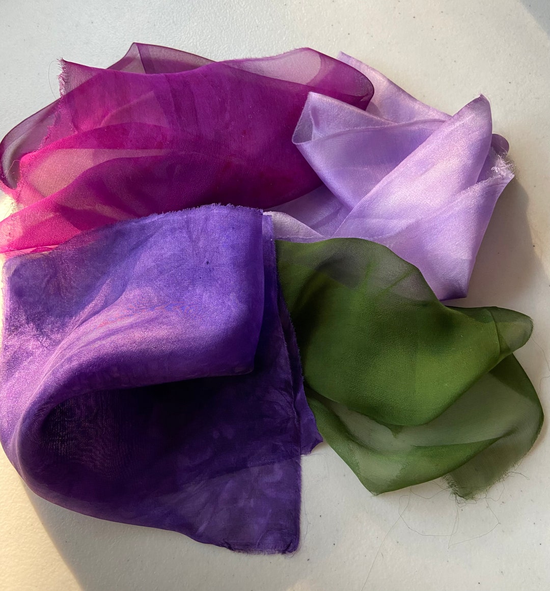 Silk Fabric Scraps, Silk Gauze - Etsy