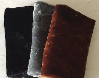 Hand Dyed Silk Velvet Color Wheel | Etsy