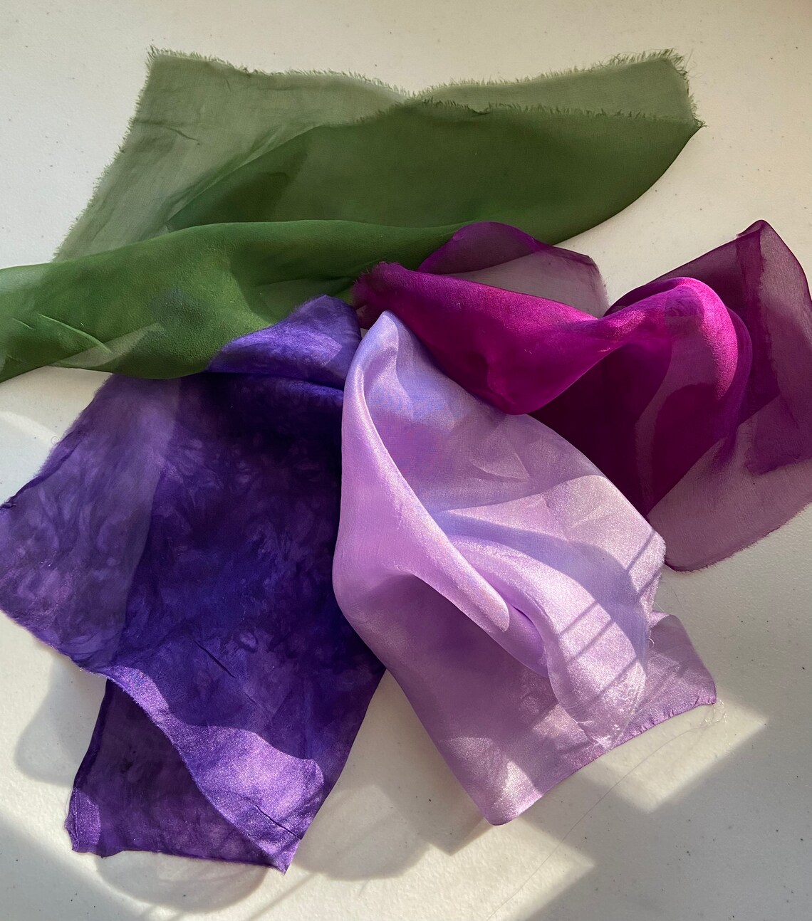 Silk Fabric Scraps Silk Gauze - Etsy